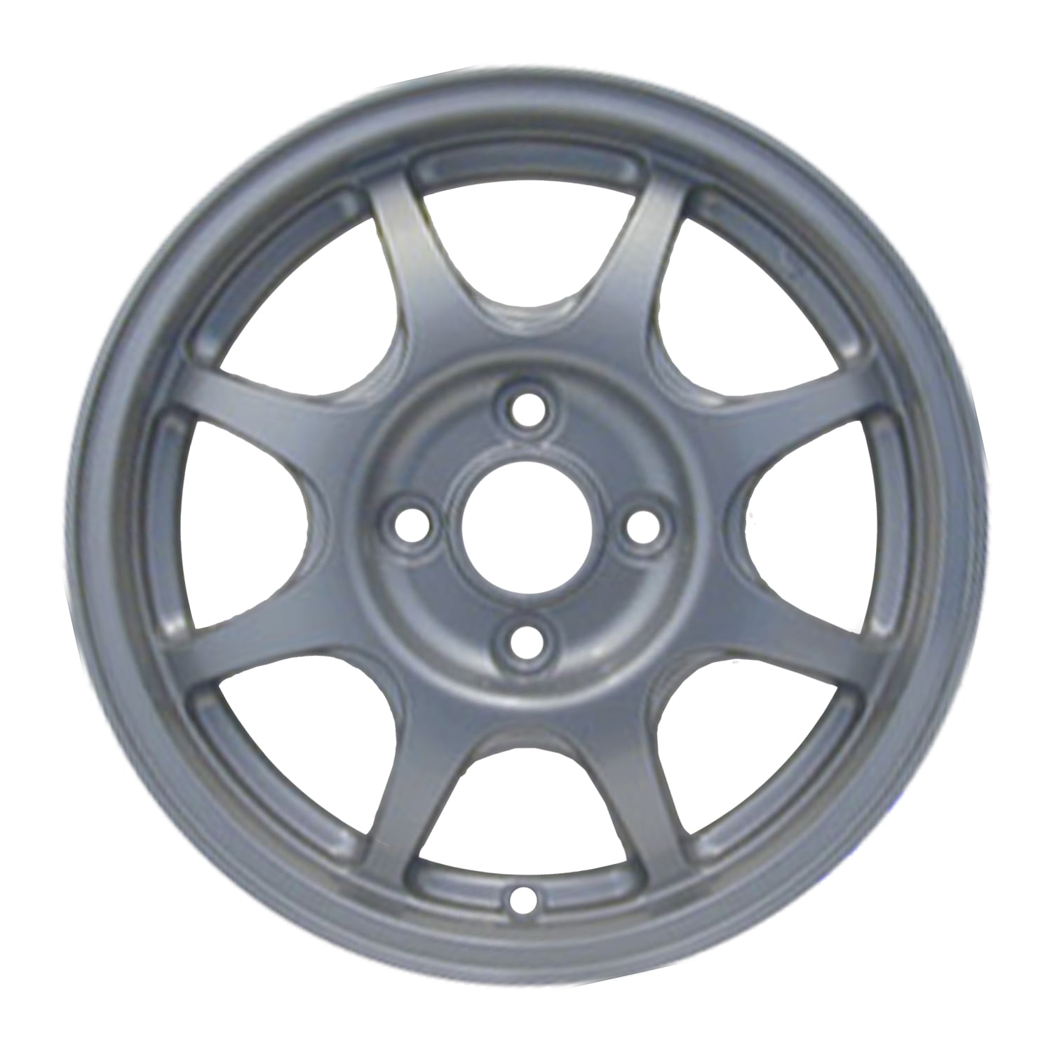 14 X 5.5 Reconditioned OEM Aluminum Alloy Wheel, Silver, Fits 1996-2000 ...
