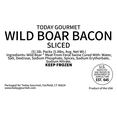 Today Gourmet Wild Boar Bacon - Sliced (5) 1lb. Packs - Walmart.com