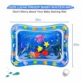 "Stashables Baby and Toddler Water Play Mat, Sensory PVC Inflatable ...