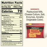 Sargento Natural American Sliced Cheese 12 Slices 8 oz with 5 ...