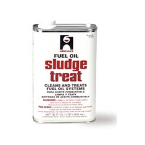 Hercules 35310 Sludge Treat Fuel Oil System Cleaner, 1 Qt, Light Brown ...