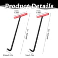 Manhole Cover Lifter Ecohintz 18" (46Cm) Long T-Hook Manhole Lifter ...