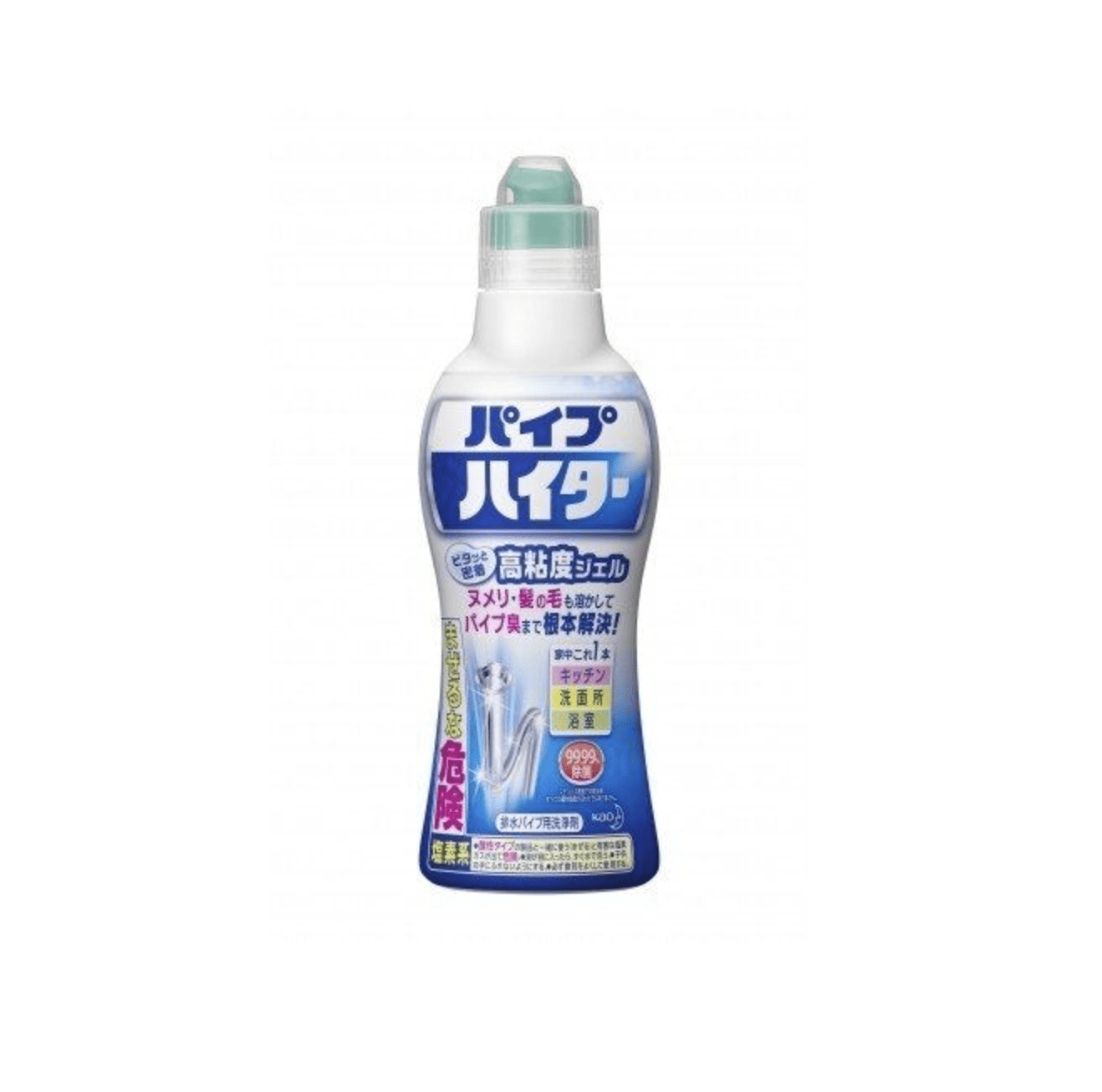 Kao Haiter Pipe Bleach Gel 500g - Walmart.com