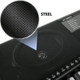 MUSTAR 61 Lighted Keys Electric Keyboard, USB MIDI, Sustain Pedal ...