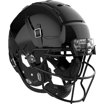 Schutt F7 VTD Adult Football Helmet with Carbon Steel Mask (Navy, XL ...