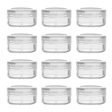 50-Pack 5 Gram/5ML Cosmetic Sample Jars – Plastic Containers for Makeup ...