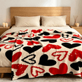 AUQ 2026 New Throw Blanket Heartfelt Romantic Wrap Throw Blanket for ...