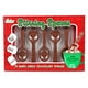 Candy Cane Spoon Bundle - 6 Peppermint Flavored Edible Peppermint ...