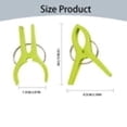 ACDANC Beach Chair Towel Clips,Pool Chair Clips,Large Hanging Clip ...