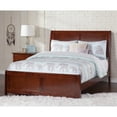 Portland Traditional Bed with Matching Foot Board, Multiple Colors ...