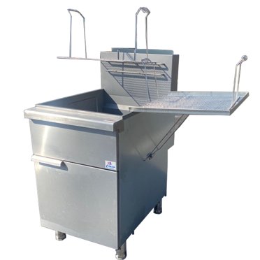 170 lbs Commercial Donut Fryer, Flat Bottom Funnel Cake Donut Fryer, 4 ...