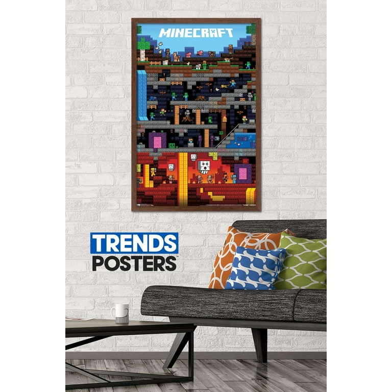Minecraft Framed Poster