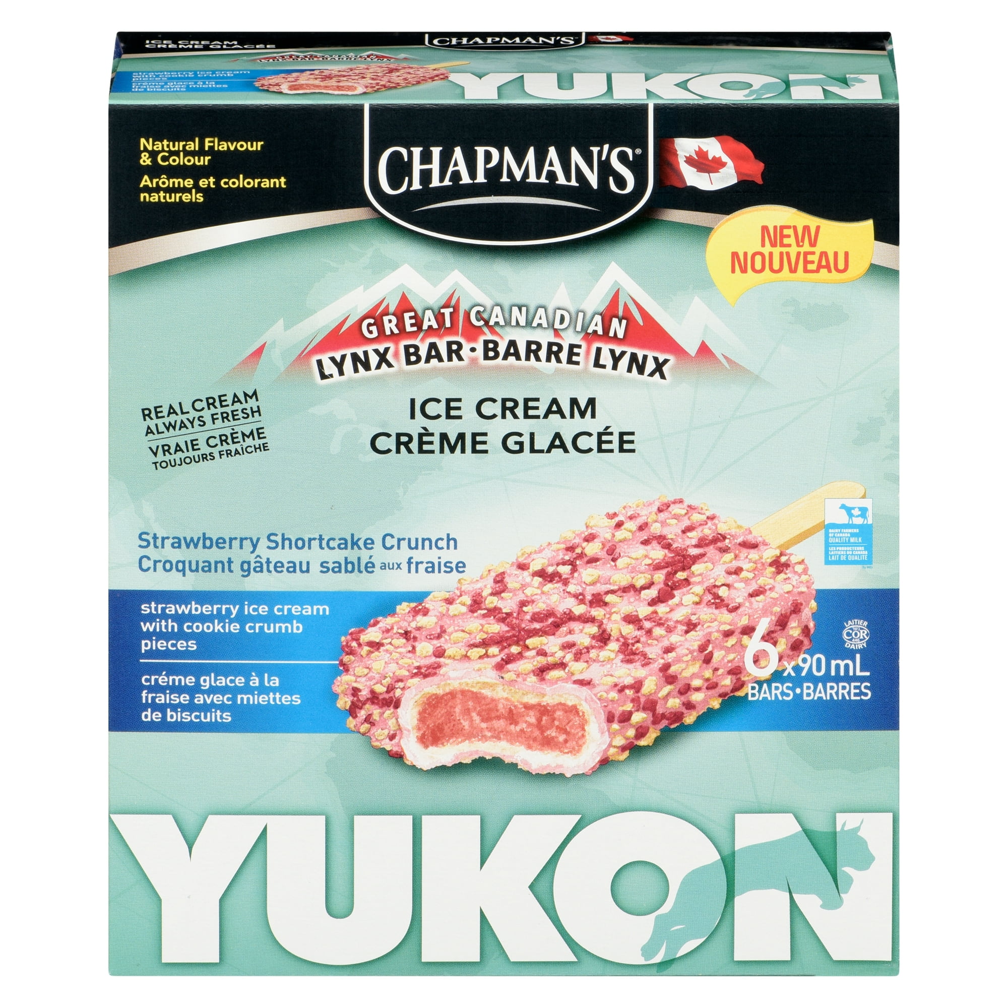Click here for Chapmans Ice Cream Chapmans Yukon Lynx Strawberry... prices