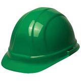 ERB™ Omega II Hard Hat, 6-Point Ratchet Suspension, Green, 19958 ...