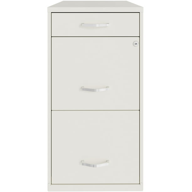 White 3 Drawer Cabinets