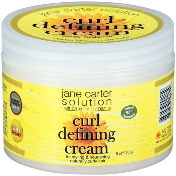 Jane Carter Solution Curl Defining Cream 6 oz. Jar - Walmart.com ...