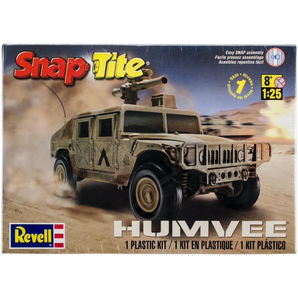 SnapTite Plastic Model Kit-Humvee 1:25 - Walmart.com - Walmart.com