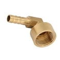 Cccanaooolceie G1/2 Female Thread Brass Elbow Hose Barb Coupling ...