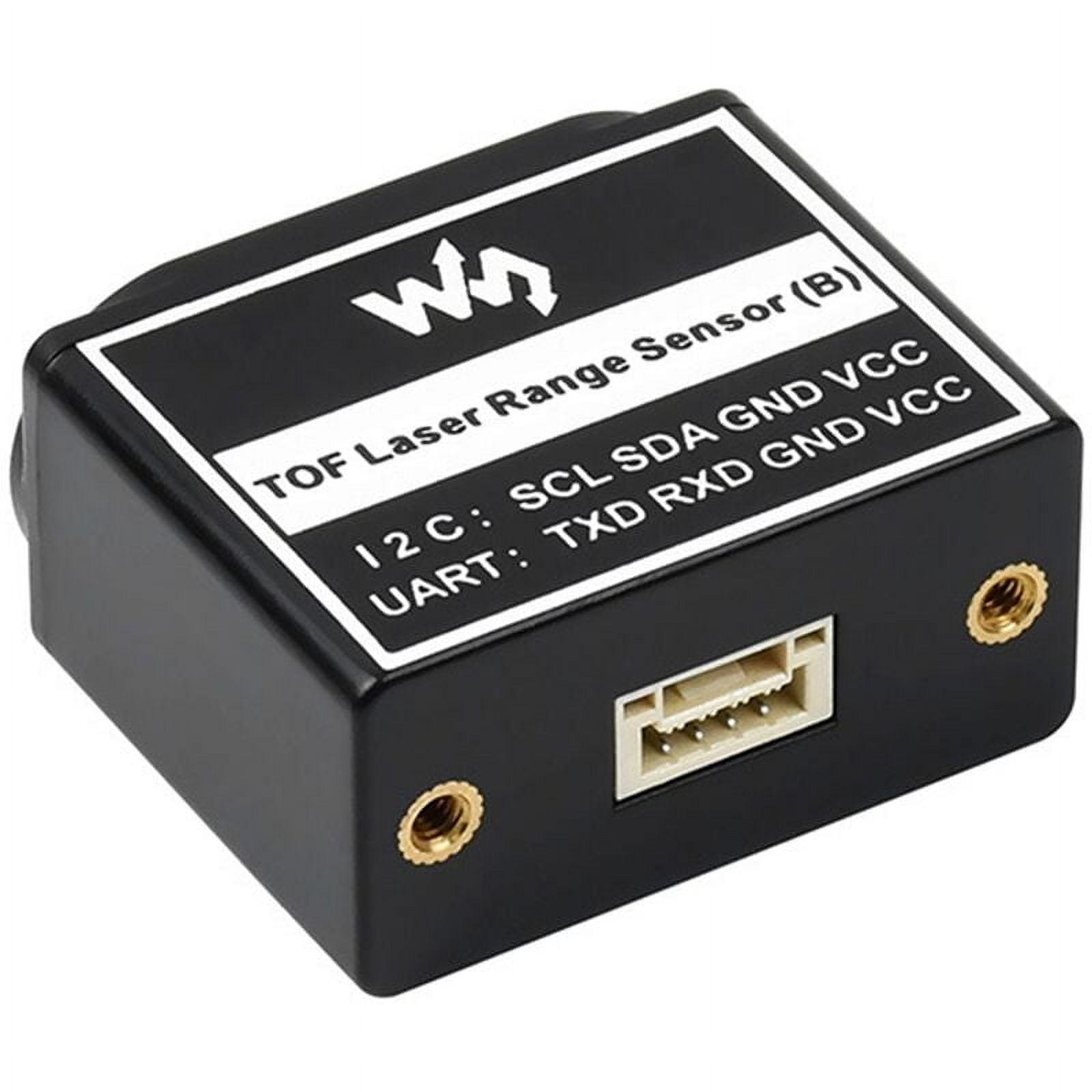 Sensor de rango TOF Waveshare (B) Módulo UART Interfaz de comunicación de puerto serie I2C para ...
