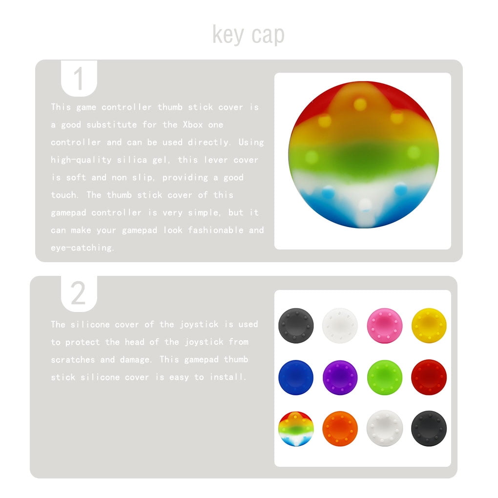 Click here for Maoww Pack Of 2 Gamepad Thumbstick Silicone Cover... prices
