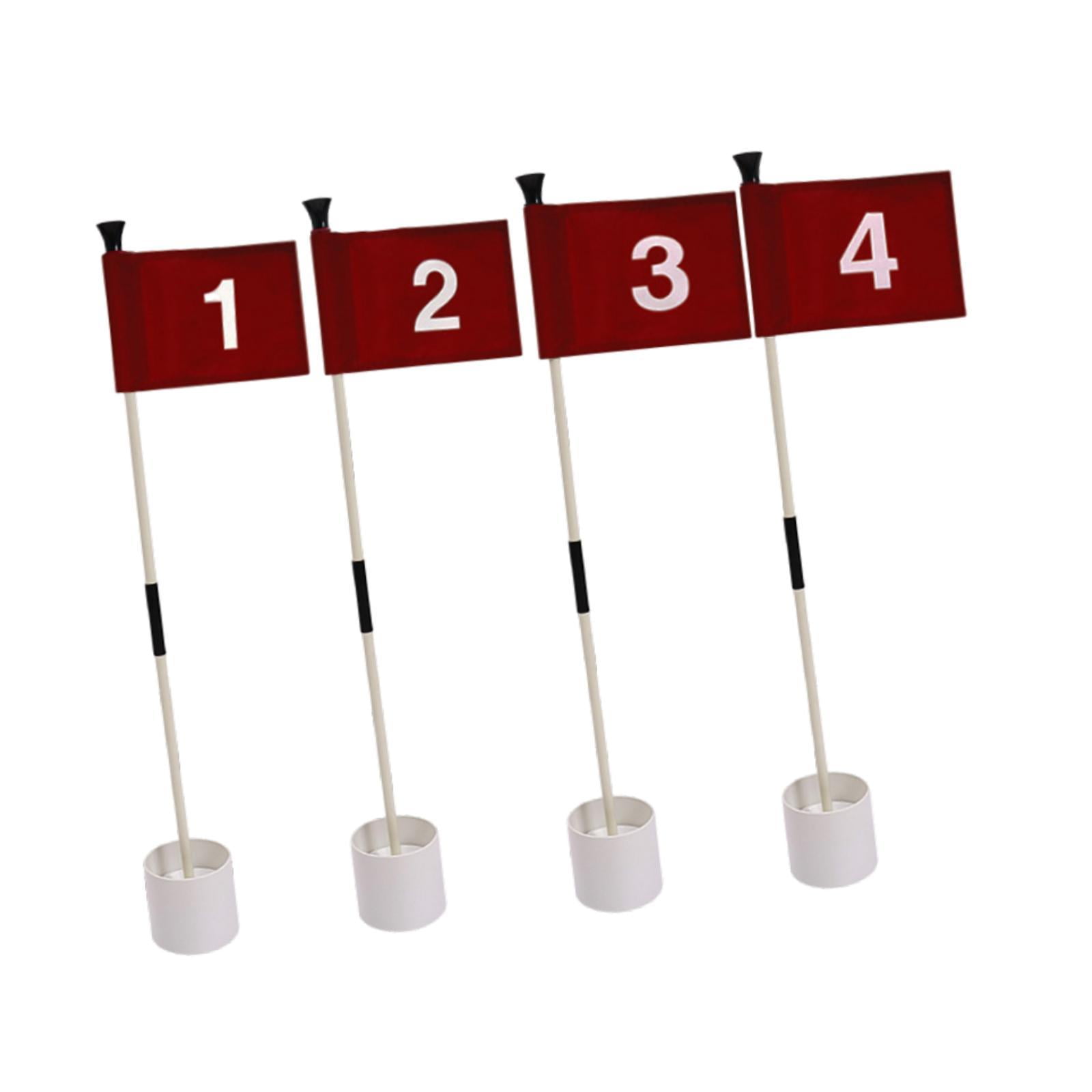 Banderas de golf Colamx 4x para putting green y hoyo de golf para ...