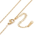 1pc Heart Pendant Necklace with Boston Link Chains Ion Plating(IP) 304 ...