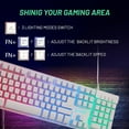 Skytech Gaming Classic K-1000 RGB Gaming Keyboard, 104 Keys USB Wired Keyboard, Customizable ...