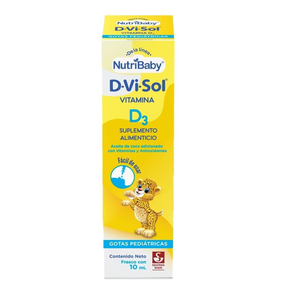 Suplemento alimenticio Nutri Baby D-Vi-Sol vitamina D3 gotas ...