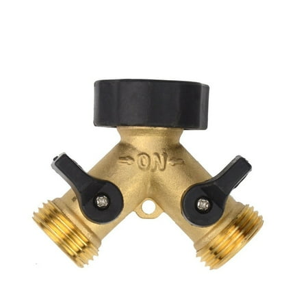 Hose Y Valve Connectors Copper Hose Splitter Brass Y Valve Water ...