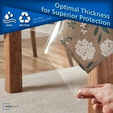 Mainstays Clear PEVA Table Protector 60" x 102" Rectangle - Walmart.com