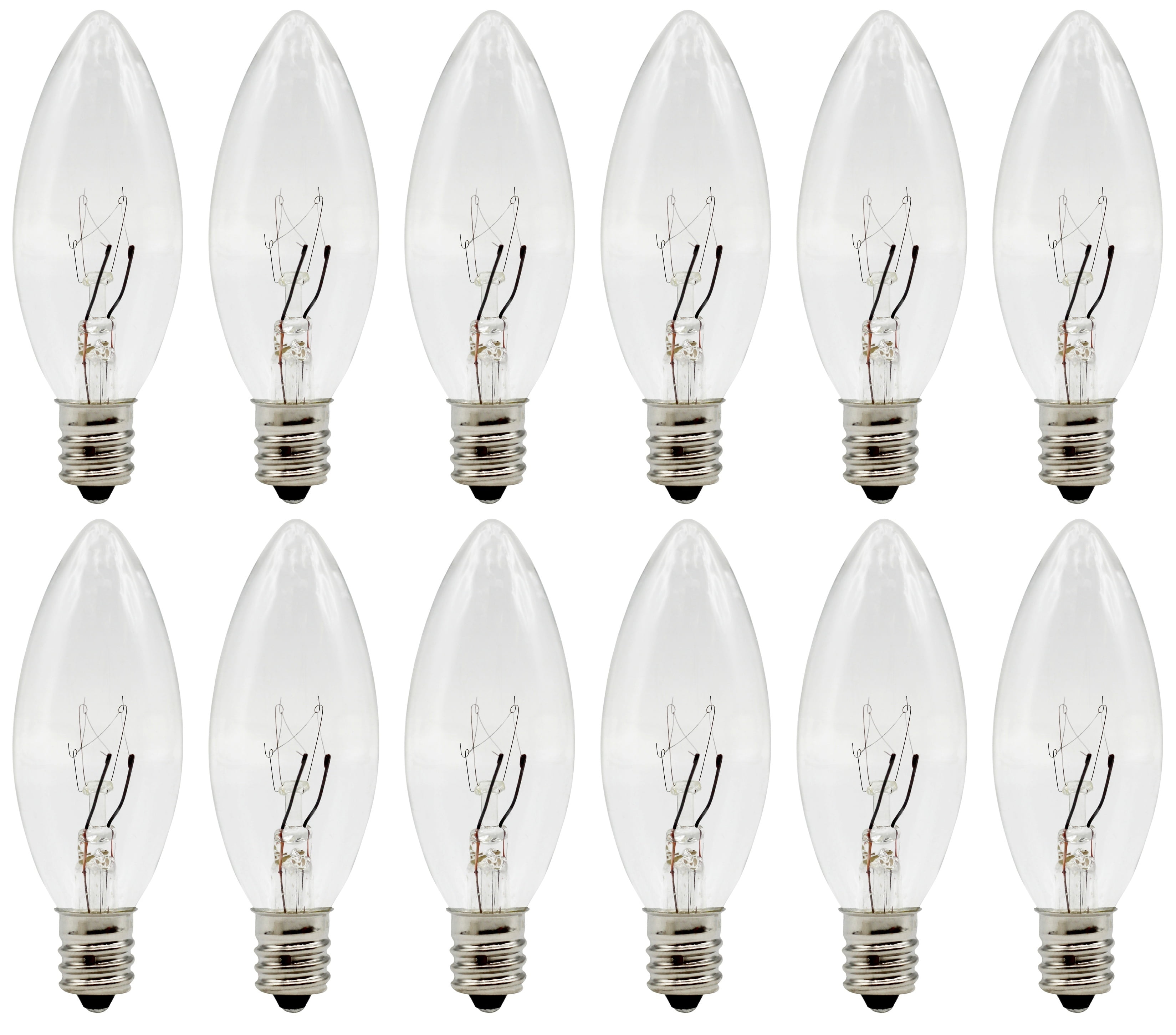 Creative Hobbies Replacement Light Bulbs for Electric Candle Lamps ...