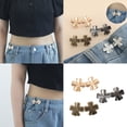 3/6PCS Shamrocks Waist Buckle Shaping Clip Waist Brooch Hook for Jeans ...