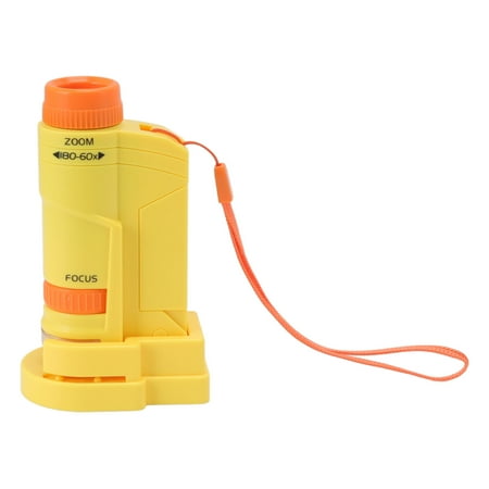 Portable Microscope, Handheld Microscope Switchable Soft Light Simple ...