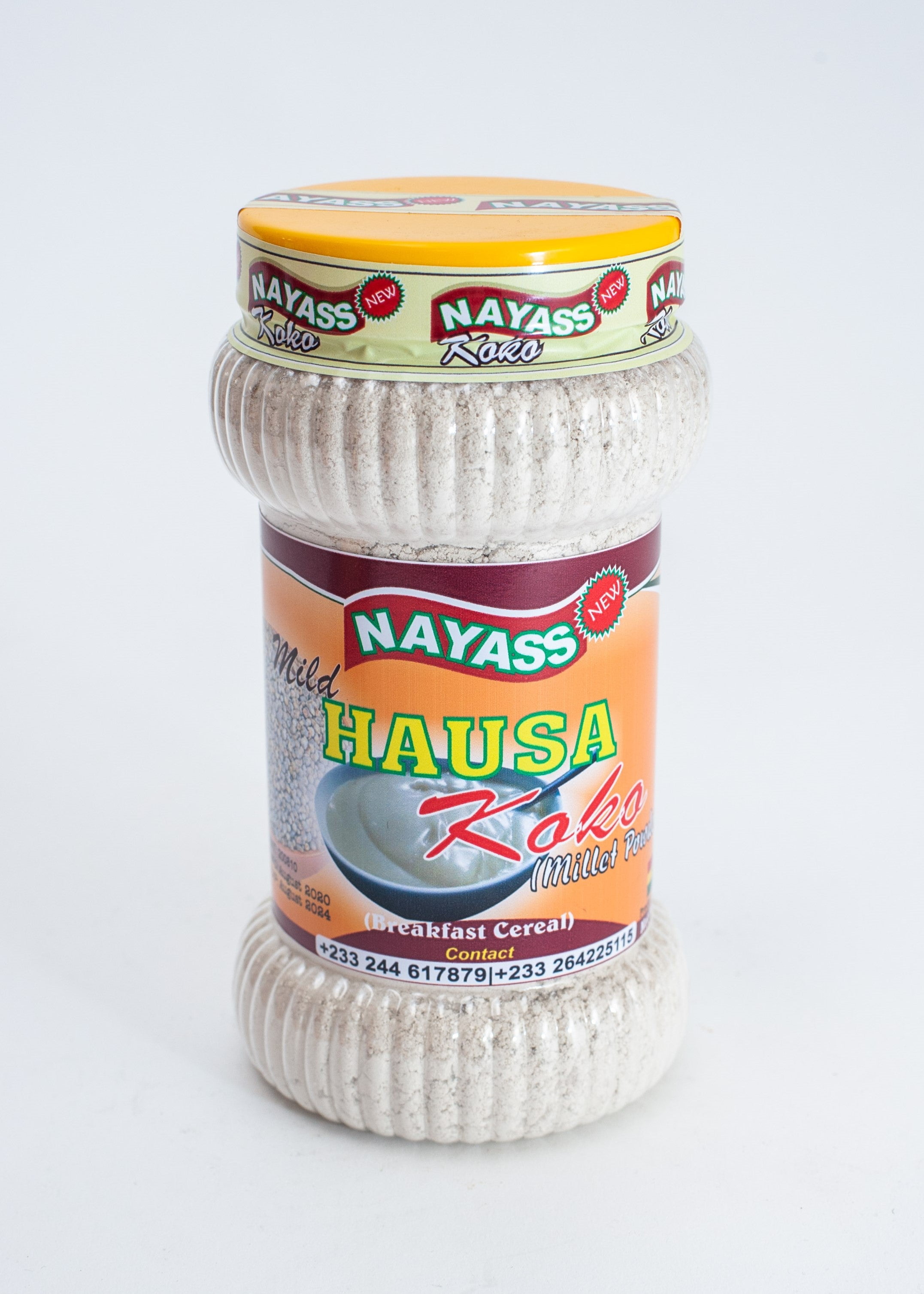African Delights Nayass Hausa Koko - Millet Powder, 400g - Walmart.com
