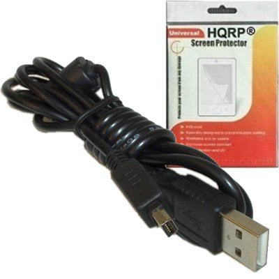 HQRP USB Cable / Cord compatible with Olympus Stylus-5010, Stylus-550WP ...