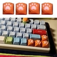 4Pcs Mechanical Keyboards Key Cap Personality OEM Catpaws Pad Keycap ...