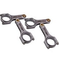 Maxpeedingrods 4x H-Beam Connecting Rods Conrod ARP 2000 for Austin ...