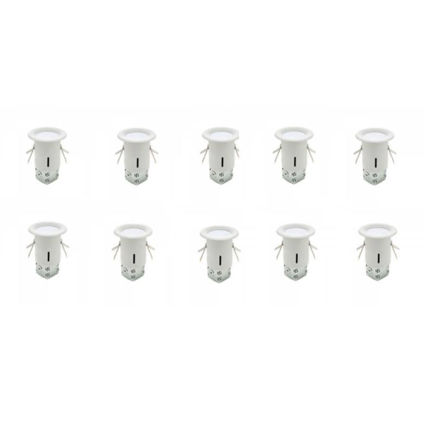 Electrix 3" Essential LED Recessed Flood Light Complete Fixture IC ...