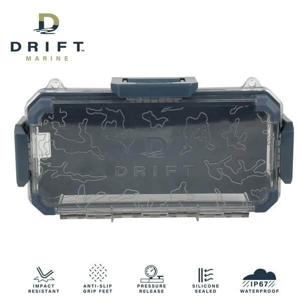 DRIFT Waterproof Marine Dry Box, 10" x 5" - Walmart.com