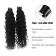 Brazilian Hair Skin Weft Tape in Curly Human Hair 20pcs Tape in Hair ...