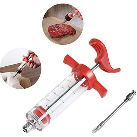 JOYWEI Sauce Syringe/Marinade Syringe/with Needle 30ml Capacity for ...