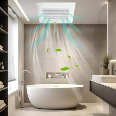 Broan-Nutone A110L InVent Series Single-Speed Fan with LED Light ...