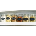 Avery Chalkboard Labels, Oval, 1.75" x 3.75", Plastic, Removable, Black ...