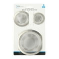 Mainstays Multiple Size 3 Pack Stainless Steel Mesh Drain Strainers ...