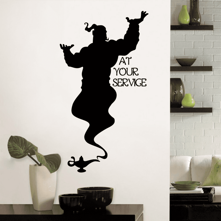 Disney Genie Lamp Silhouette