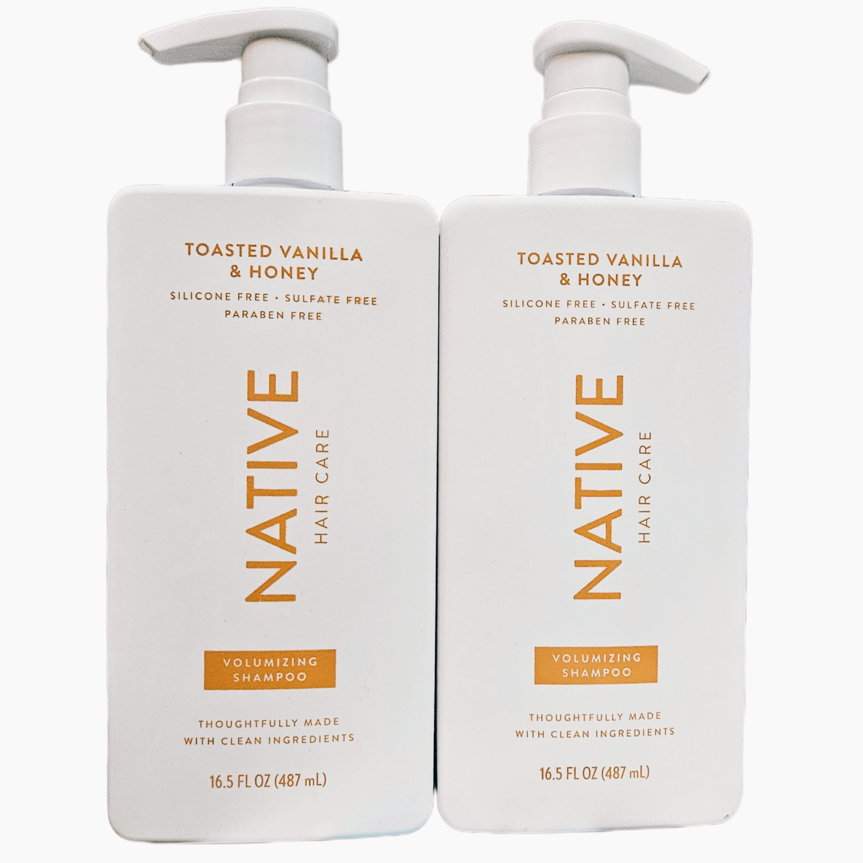 Native Volumizing Toasted Vanilla & Honey Shampoo 16.5 - fl oz (2 pack) Native | Walmart en línea