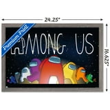 Among Us - Universe Wall Poster, 14.725" x 22.375", Framed - Walmart.com