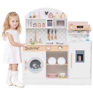 Step2 Great Gourmet Tan and White Plastic Kid Kitchen Playset includes ...