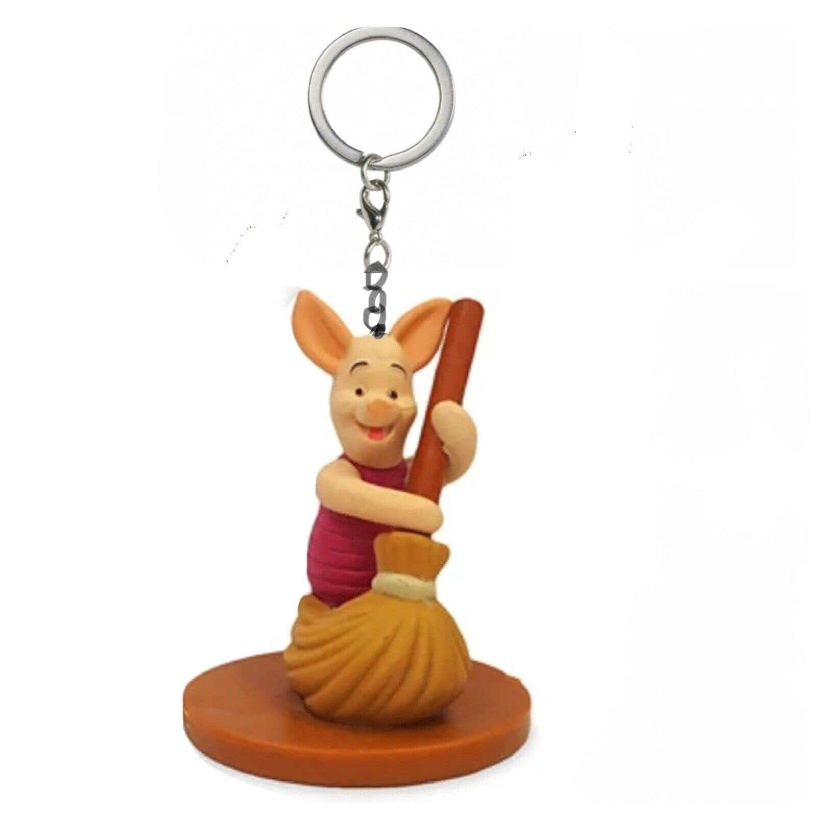 Pooh Piglet Pig 2” PVC Key Ring Keychain Figure Figurine Charm Dangler ...