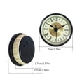 70mm Antique Clock Quartzs Clocks Head Insert Arabic/Roman Number Clock ...